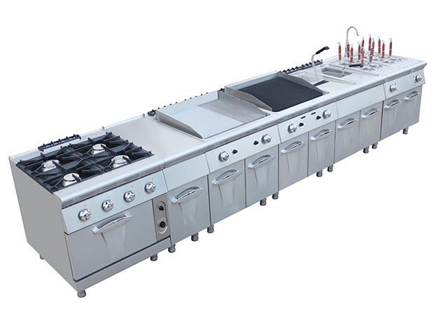 Gas Lava Grill on Cupboard – AYA Technology