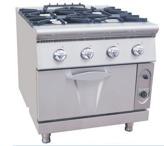 4-Burner Gas Range on Gas Oven – AYA Technology